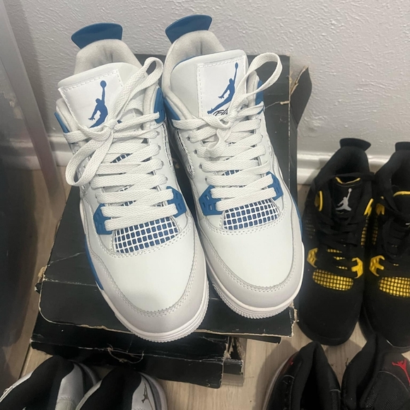 Shoes | Military Blue 4s Retro | Poshmark